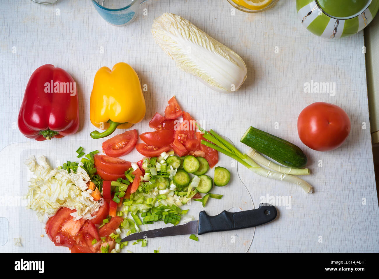 vegetables in the kitchen Stock Photo - Alamy