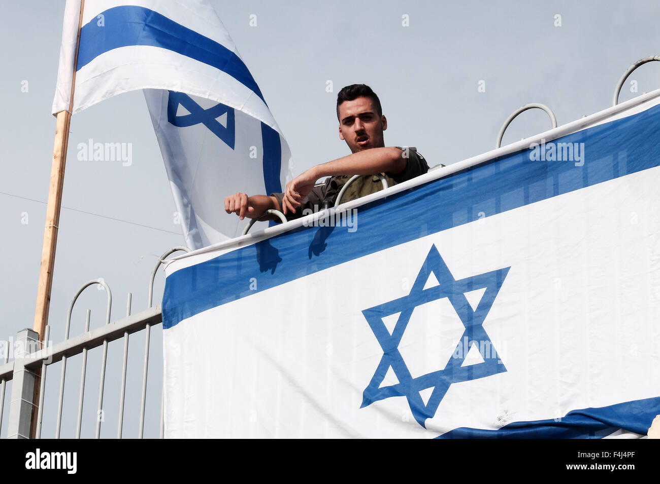 Israeli border police on patrol hi-res stock photography and images - Alamy