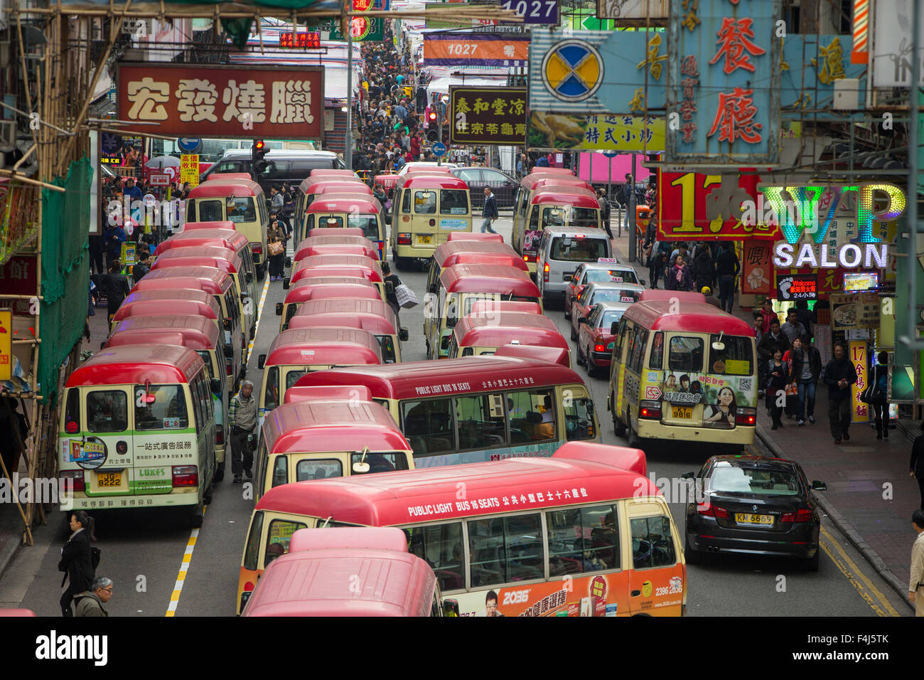 Buses in hong kong hi-res stock photography and images - Alamy