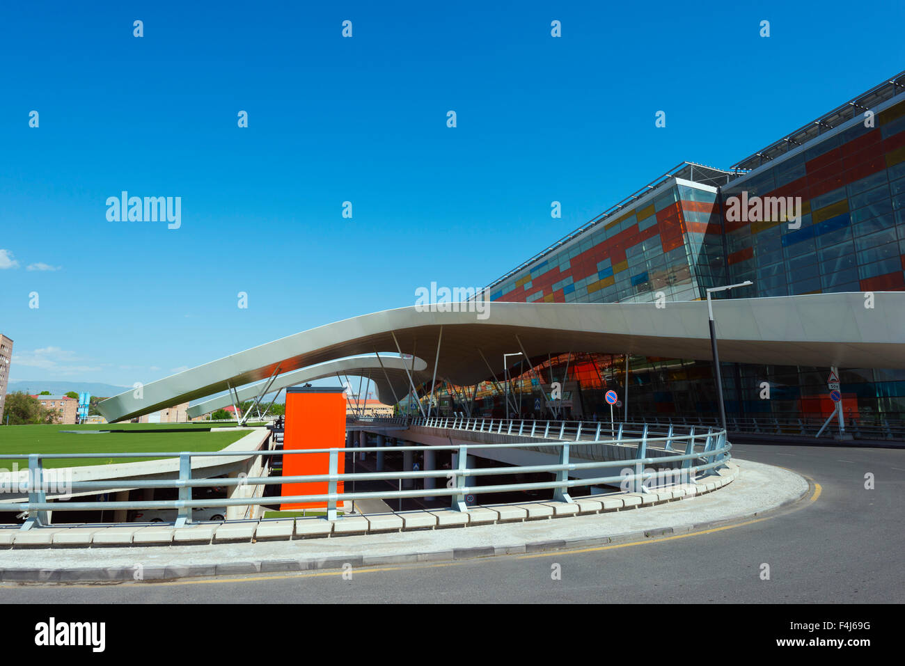 Zvartnots International Airport, Yerevan, Armenia, Caucasus region ...