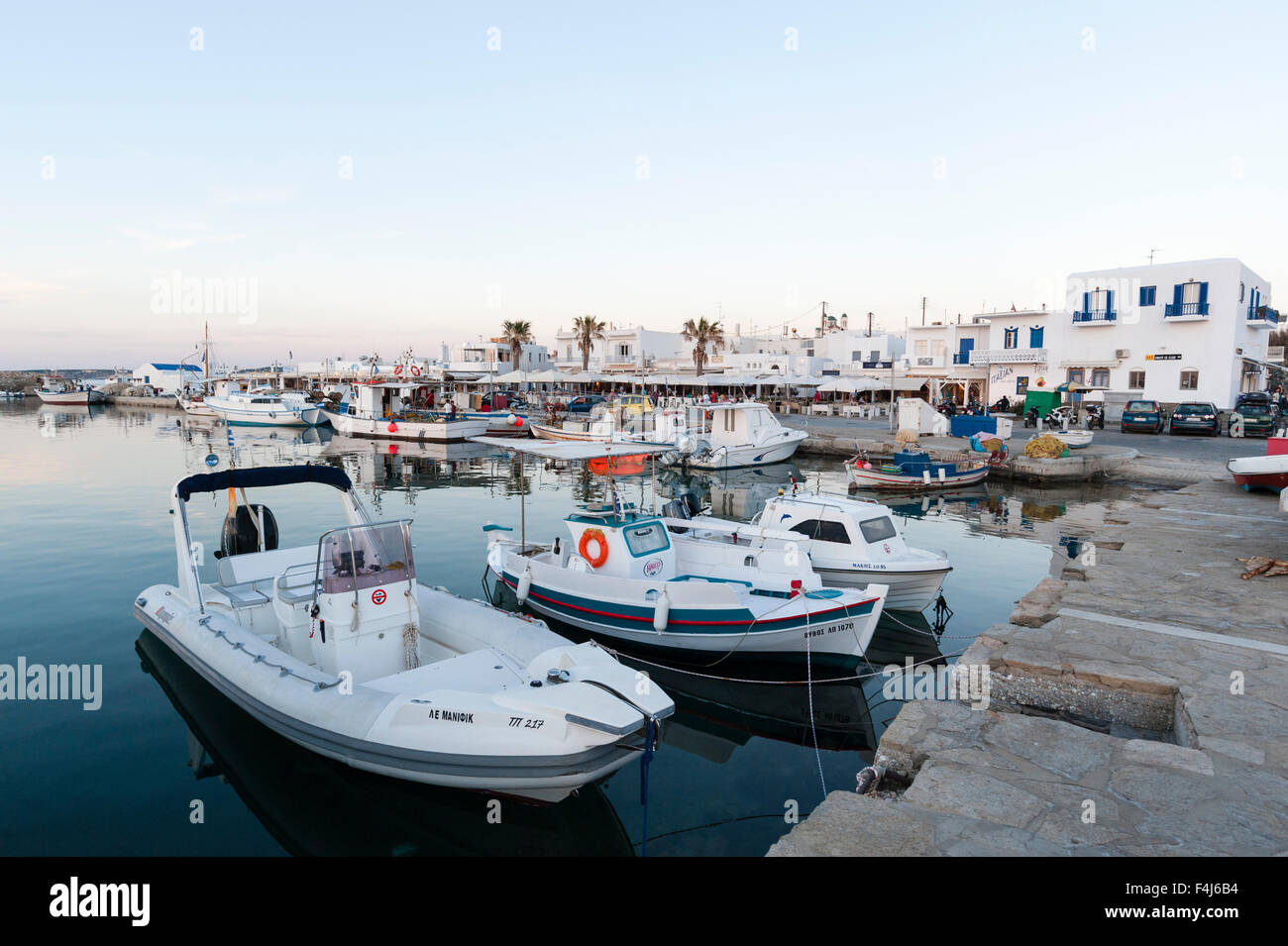 Naousa harbour hi-res stock photography and images - Alamy