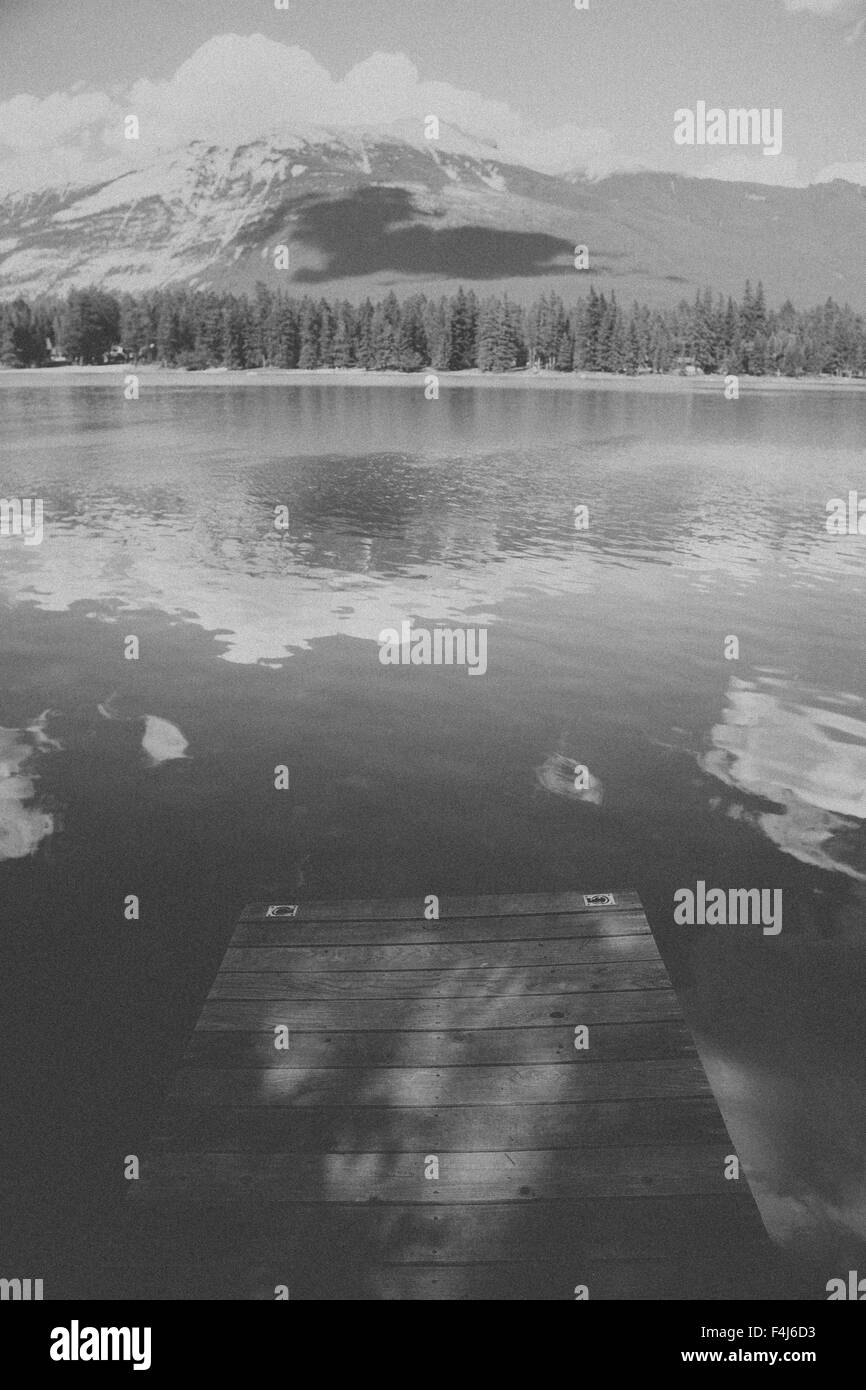 Fine art lake landscape Black and White Stock Photos & Images - Alamy