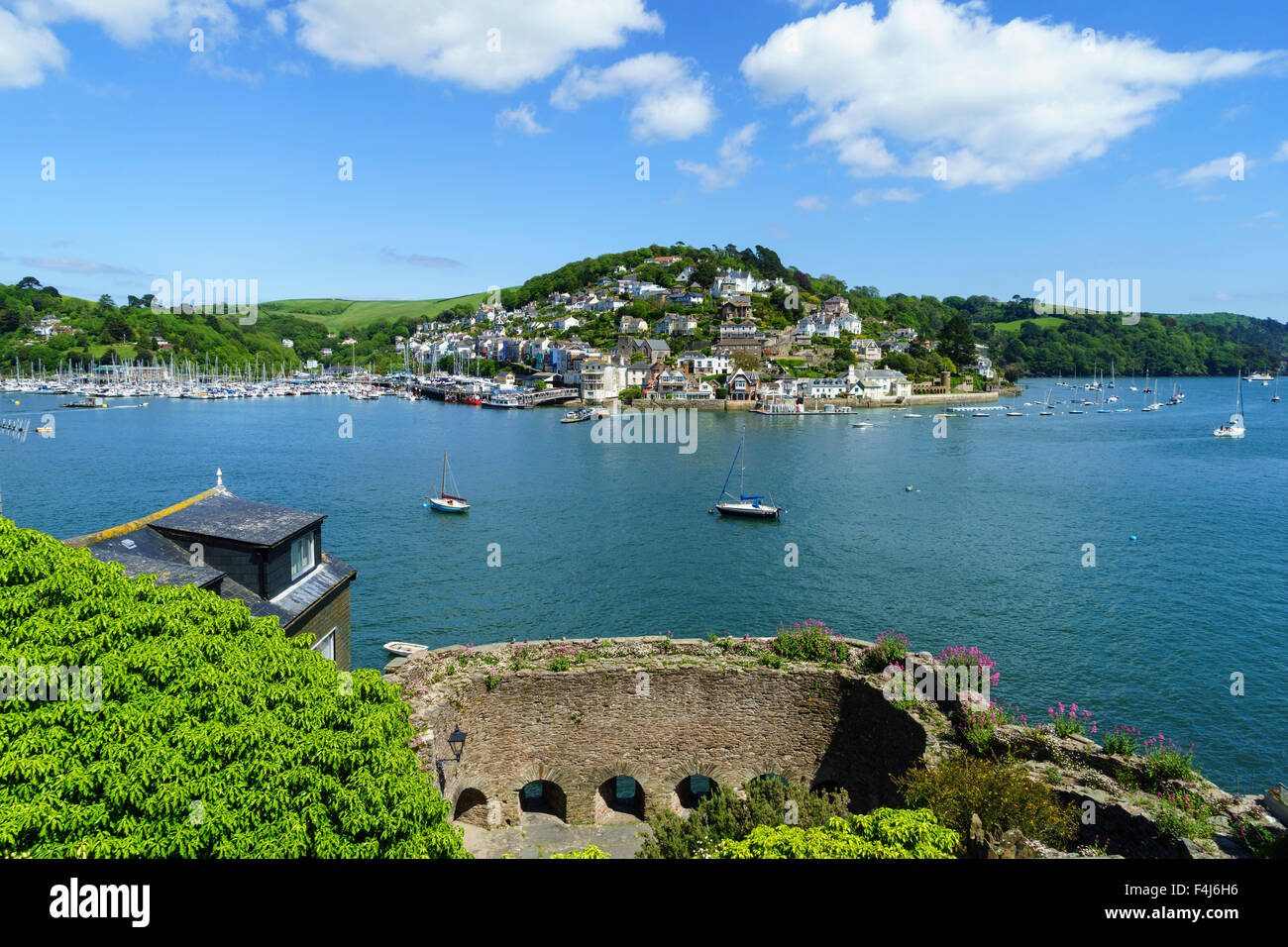 Bayard's Cove Fort, Dartmouth, Devon, England, UK Stock Photo - Alamy
