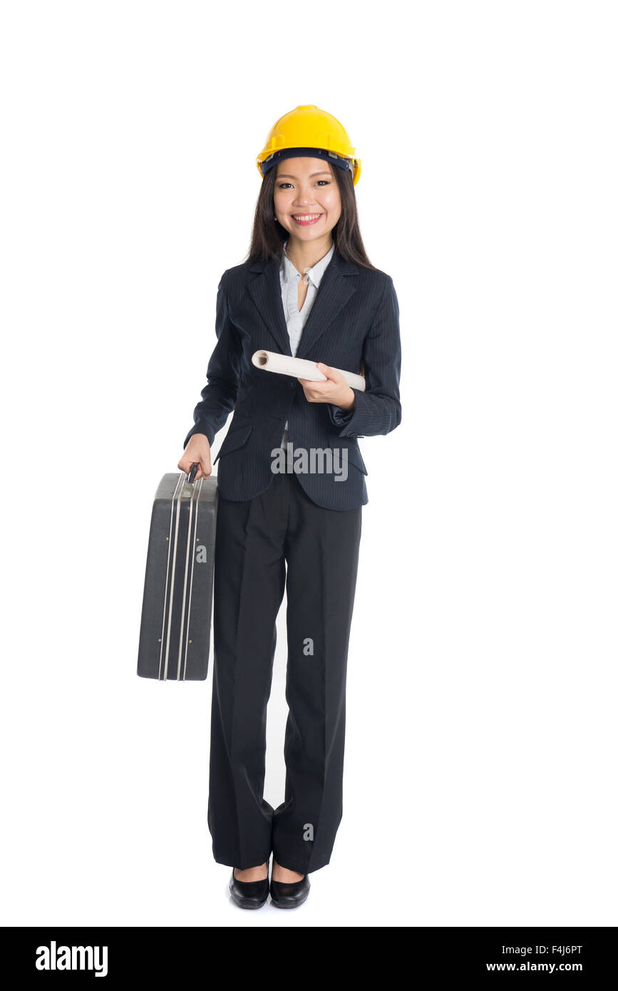 asian female engineer Stock Photo - Alamy