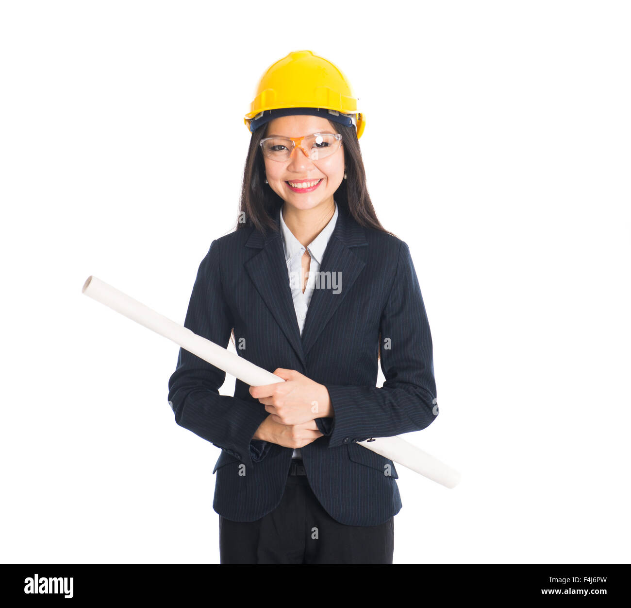 asian female engineer Stock Photo - Alamy