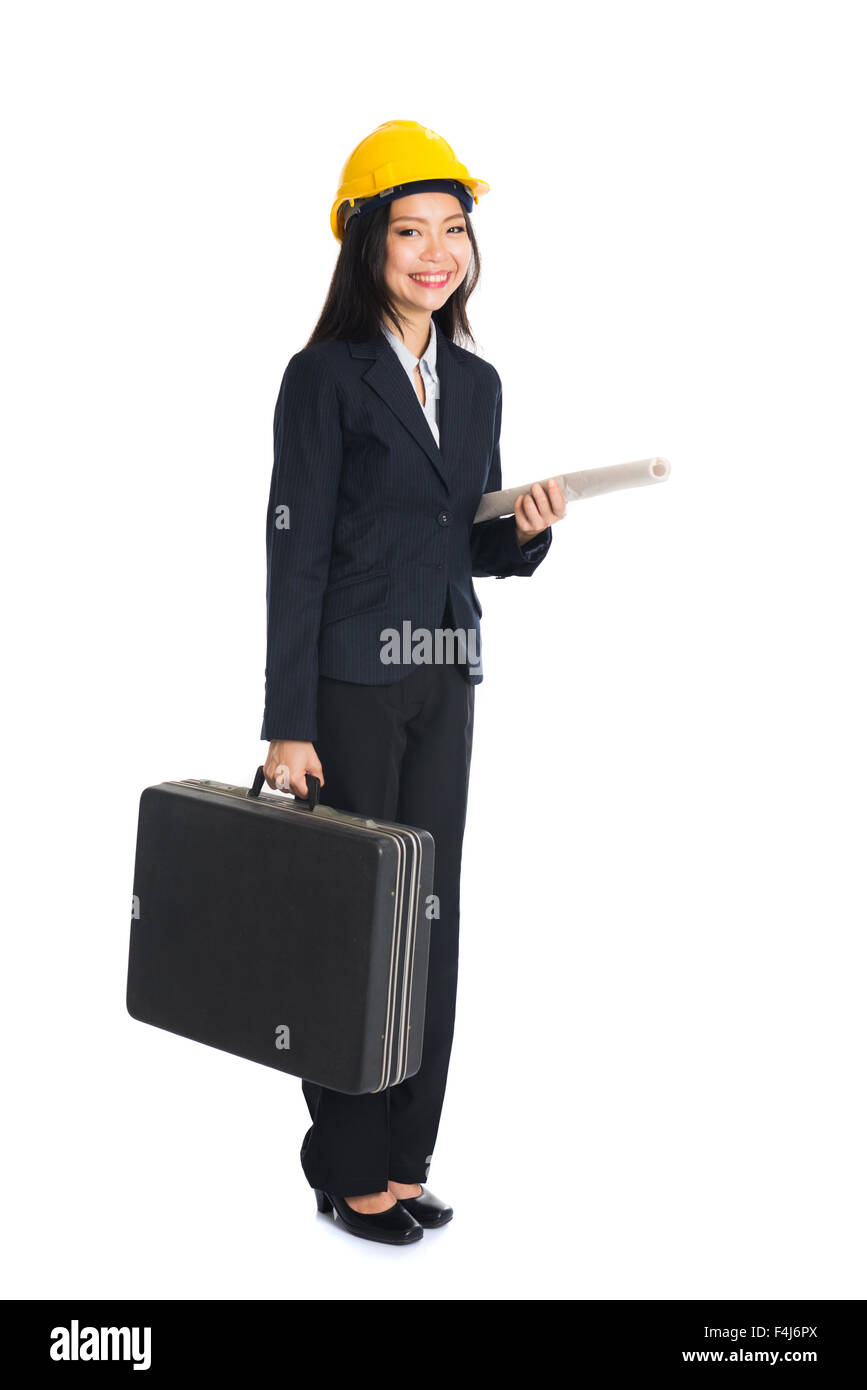 asian female engineer Stock Photo - Alamy