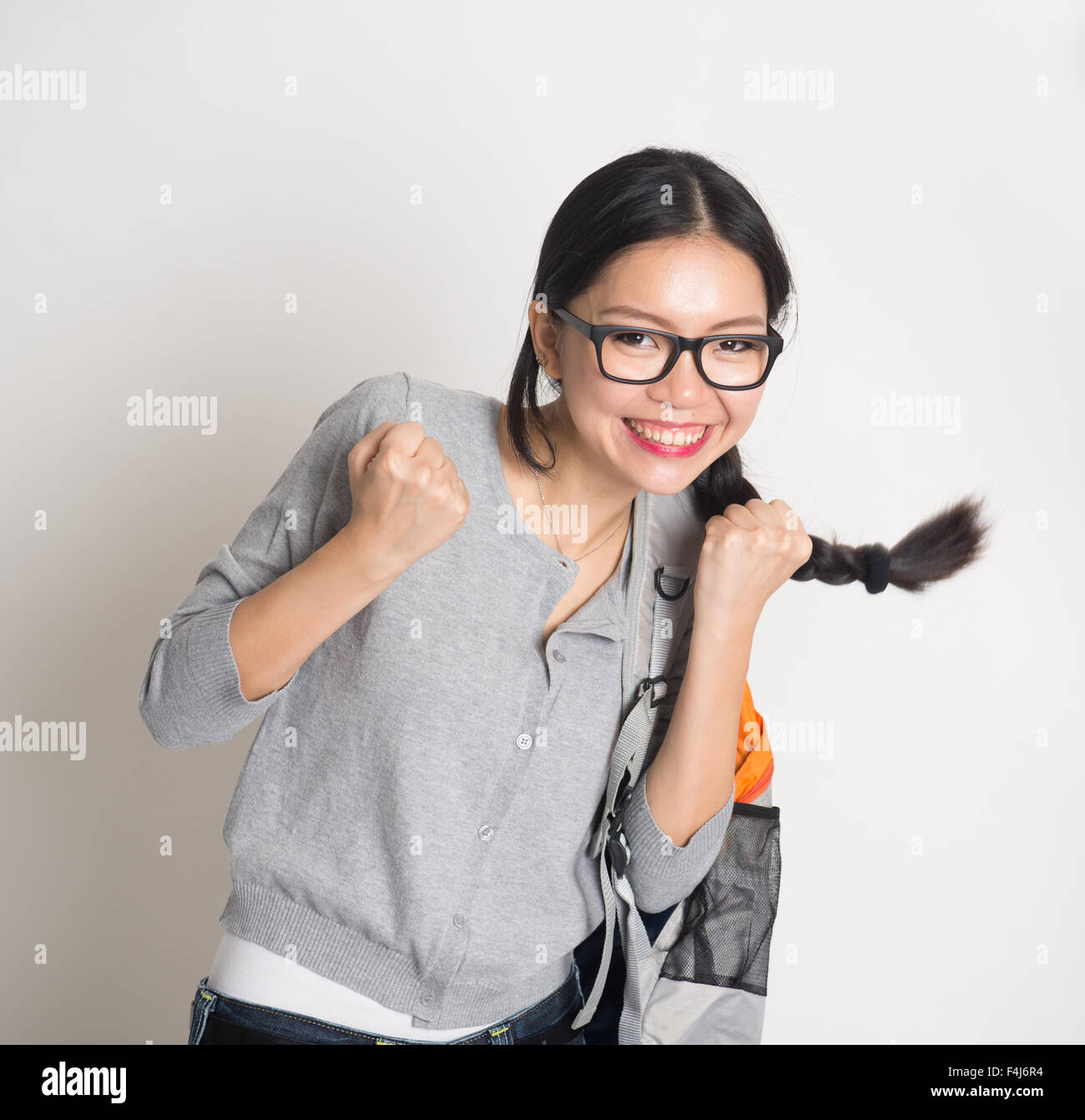 asian female student Stock Photo - Alamy