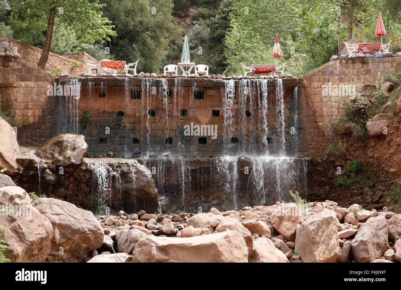 Cafe waterfall hi-res stock photography and images - Alamy
