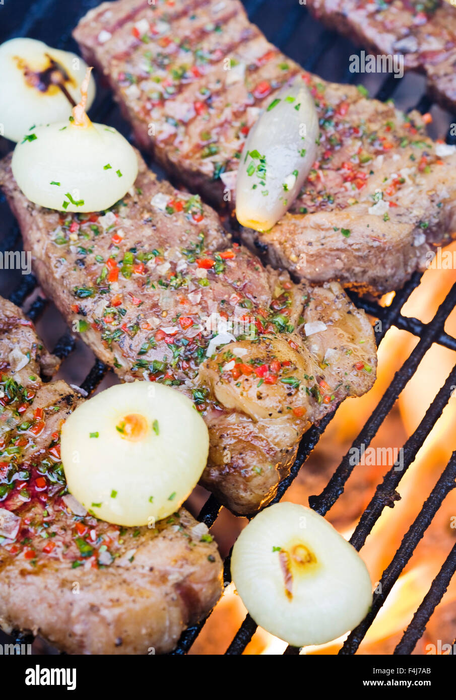 Beef steak, Sweden Stock Photo - Alamy