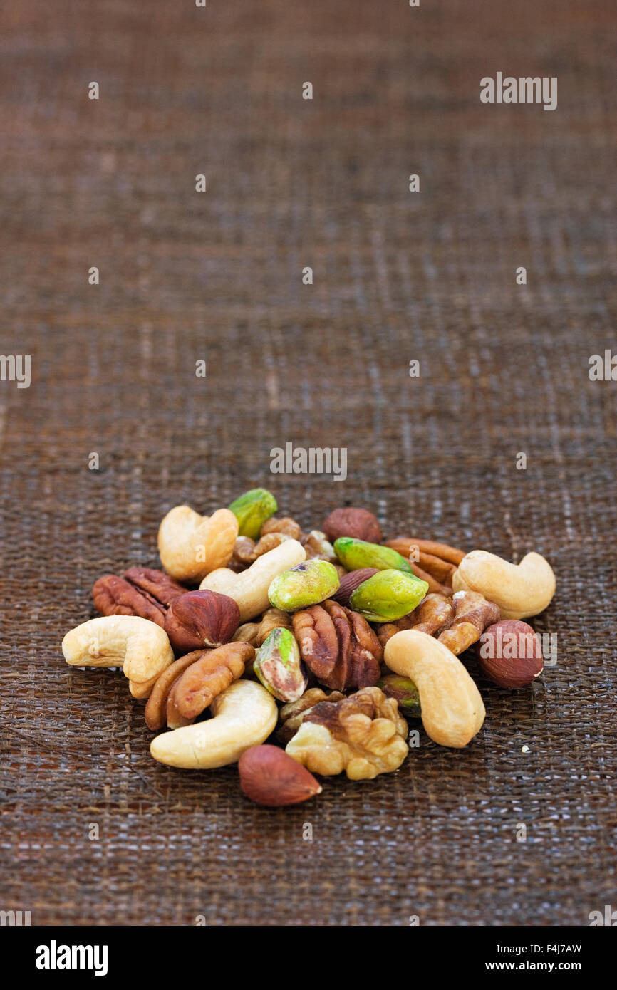 Of various nuts hi-res stock photography and images - Alamy