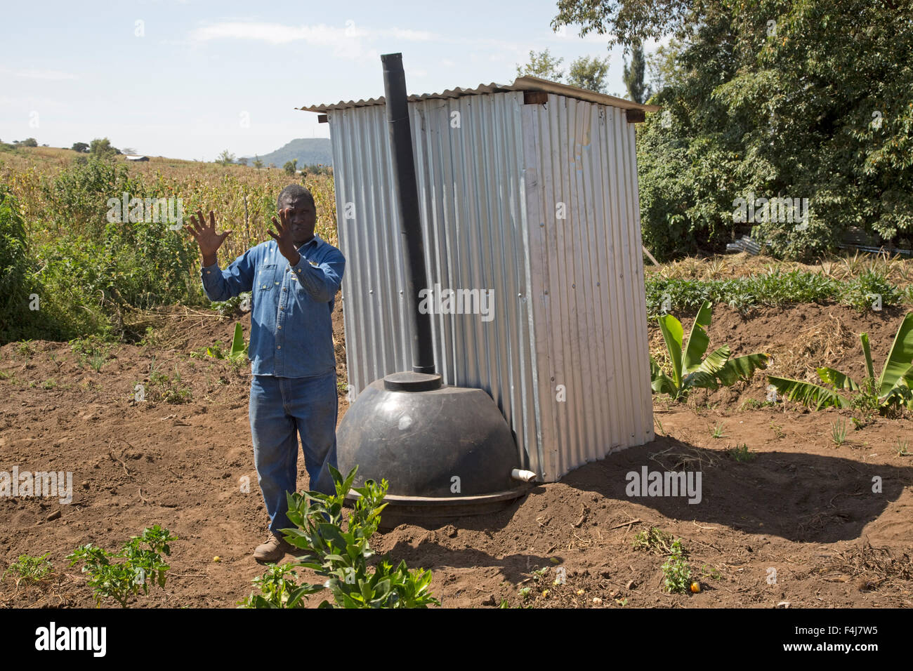 African toilet hi-res stock photography and images - Alamy