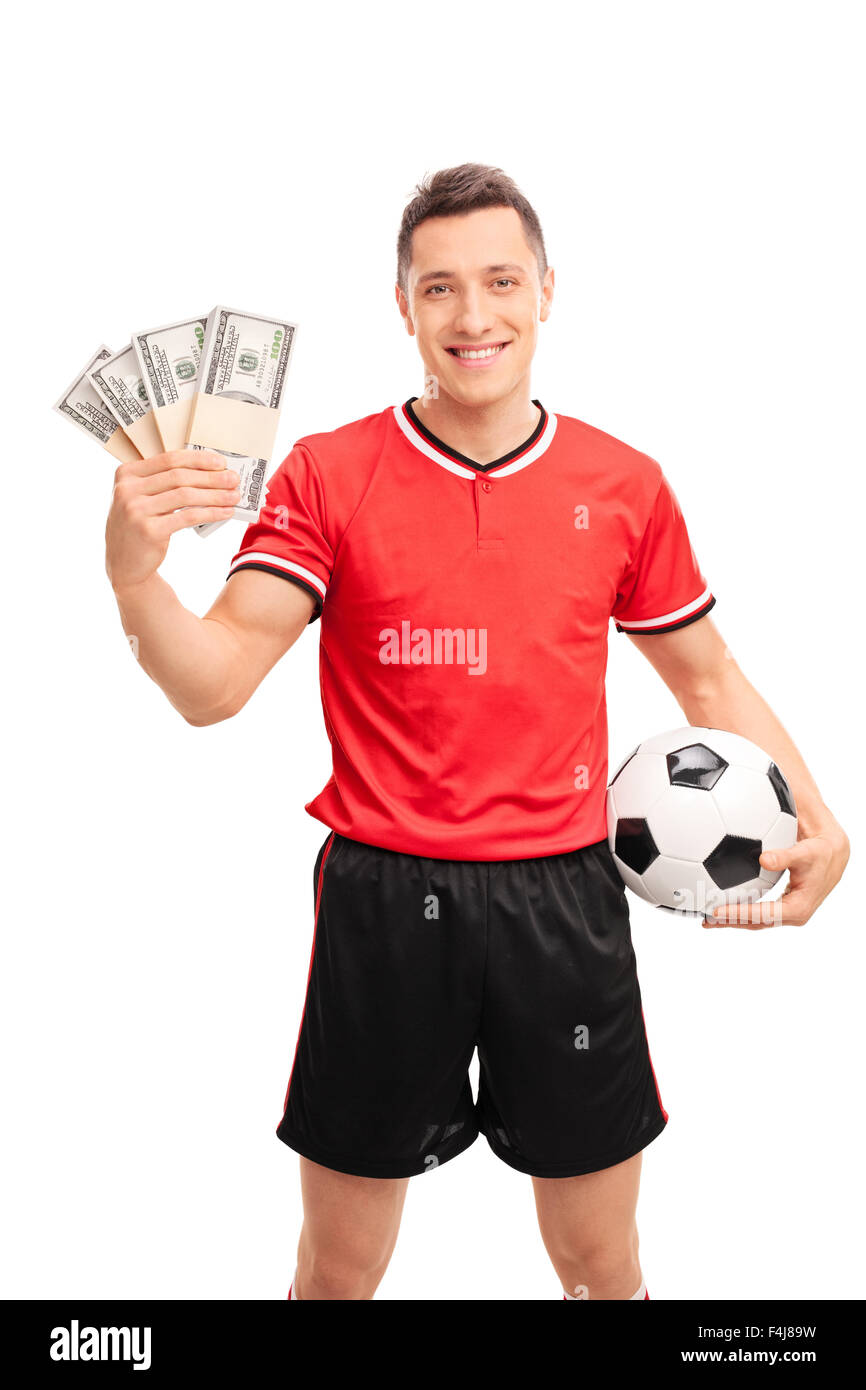 Football money soccer hi-res stock photography and images - Alamy