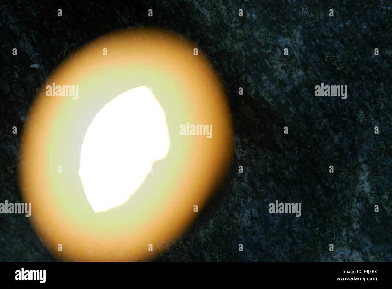 Hole through stone hi-res stock photography and images - Alamy