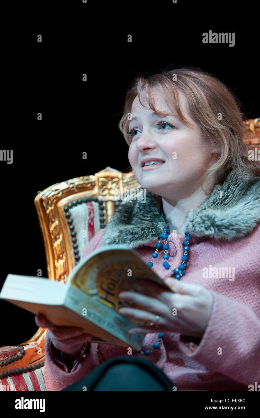 Lucy Ribchester, author and short story writer, at the Summerhall ...