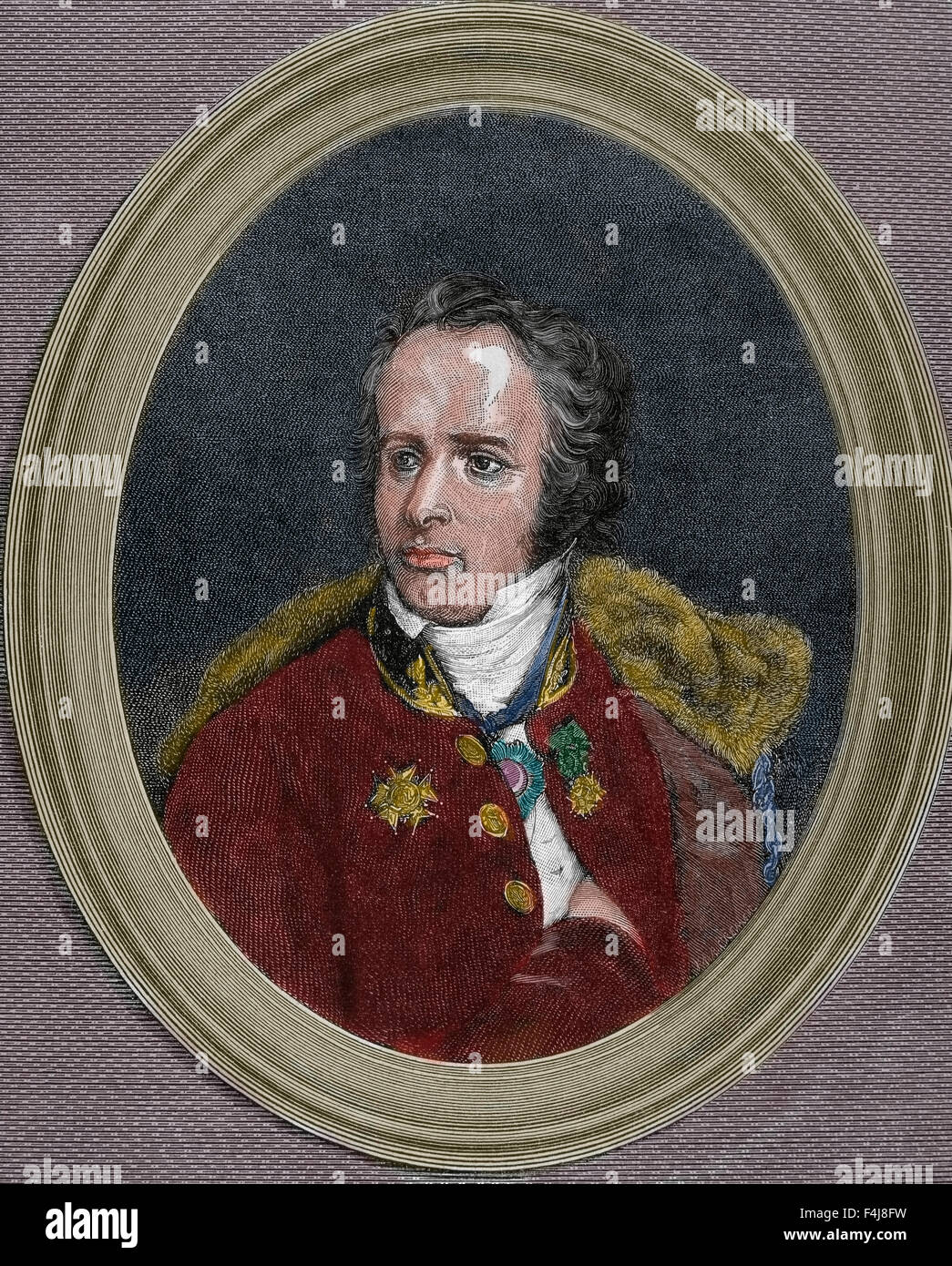 Maximilien Sebastien Foy (1775-1825). French military leader, statesman ...