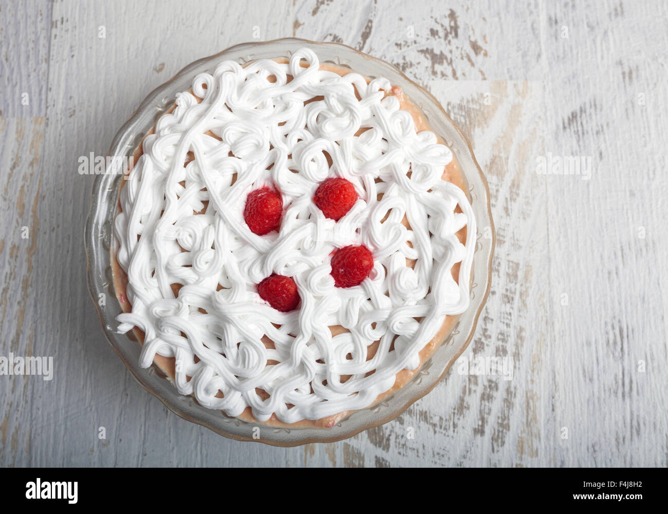 Raspberry cake - sweet delight Stock Photo - Alamy