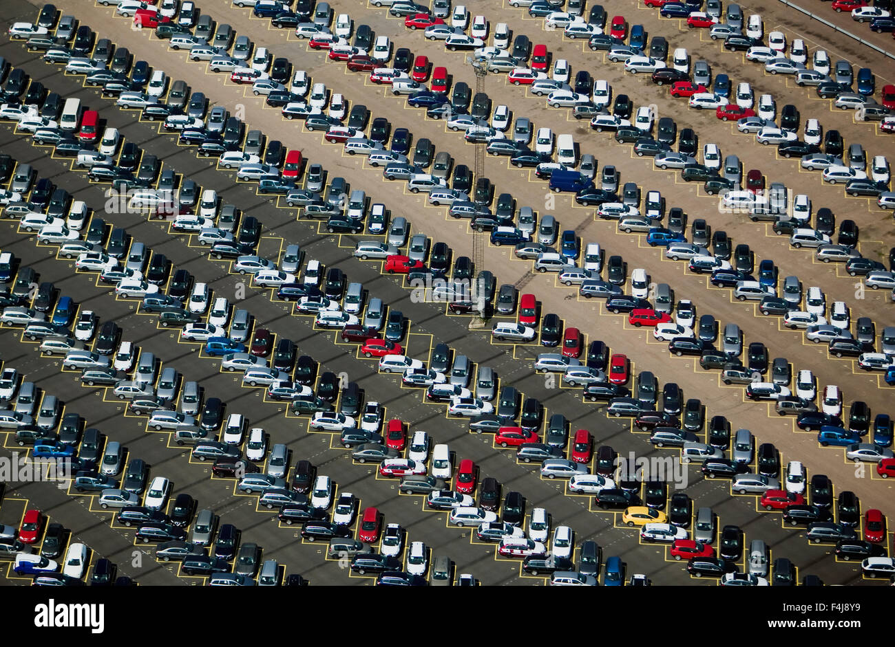 New cars ready to deliver Stock Photo - Alamy