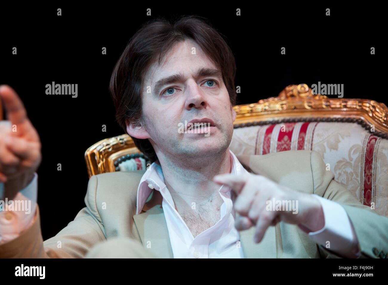 Robert Wilton, author and former civil servant, at the Summerhall ...