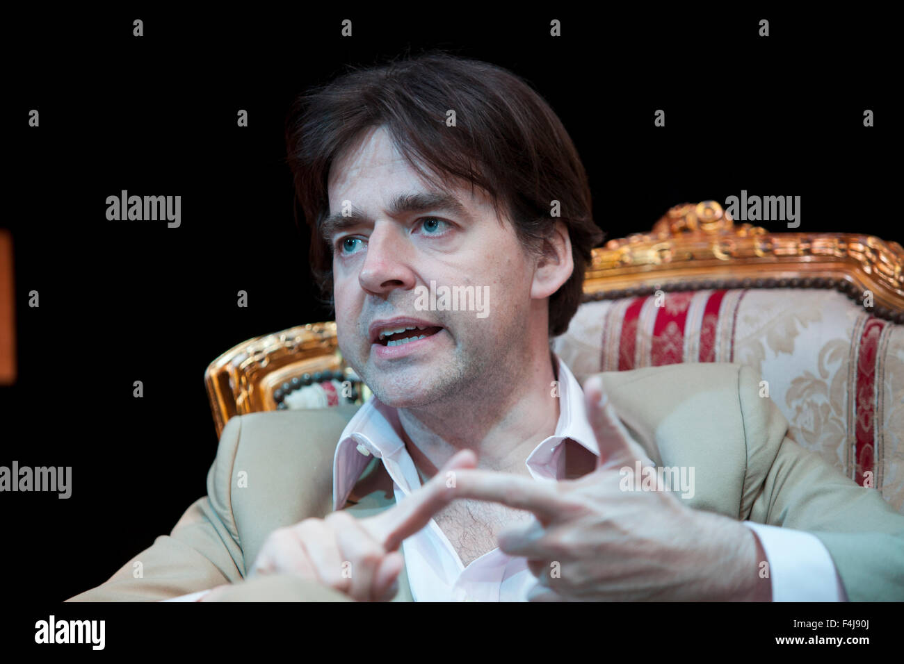 Robert Wilton, author and former civil servant, at the Summerhall ...