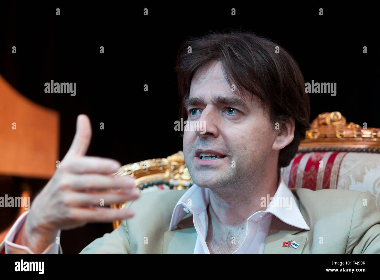 Robert Wilton, author and former civil servant, at the Summerhall ...