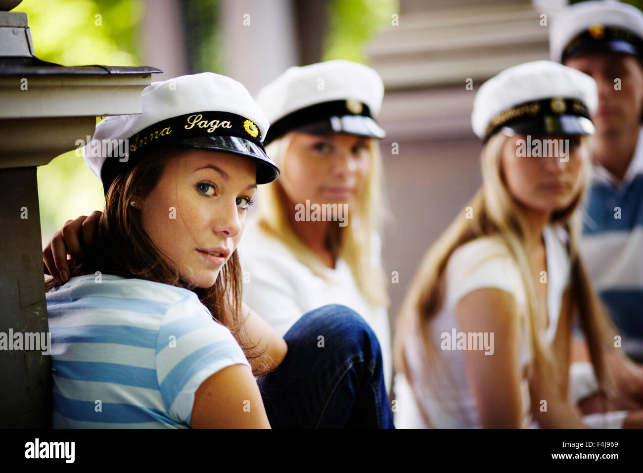A group of students, Sweden Stock Photo - Alamy