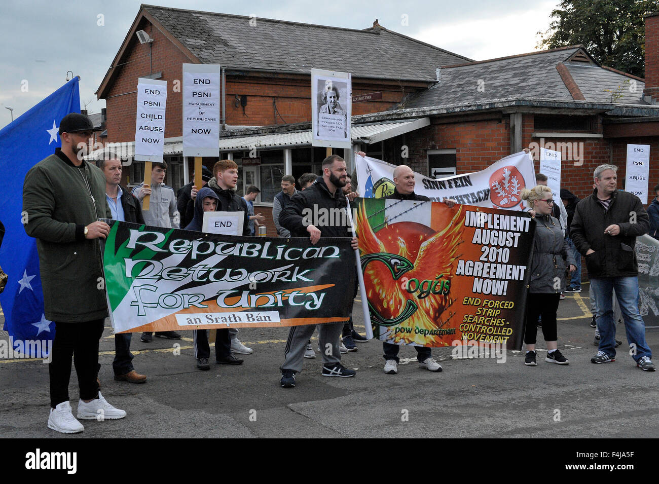 The dissident republican group Republican Network for Unity (RNU ...