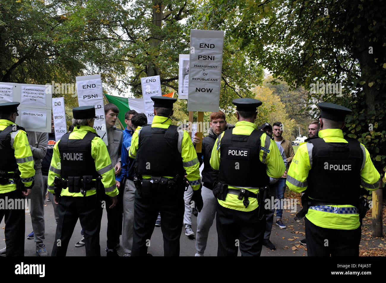The dissident republican group Republican Network for Unity (RNU ...
