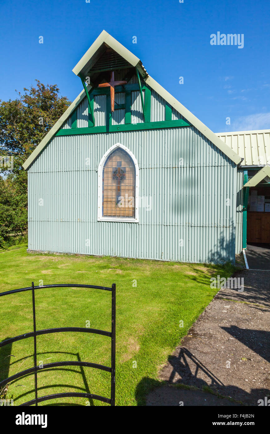 Corrugated iron church hi-res stock photography and images - Alamy