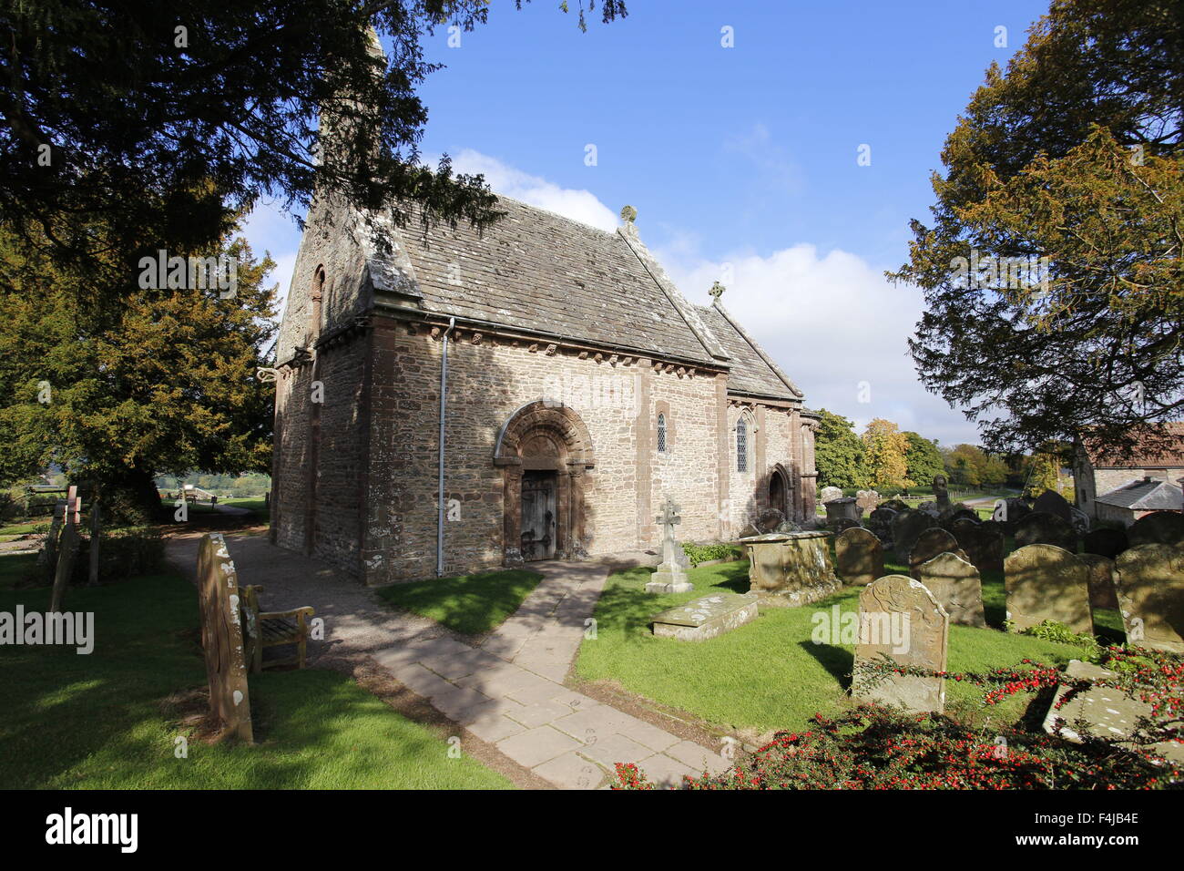 Kilpeck Church, Herefordshire, England Stock Photo - Alamy