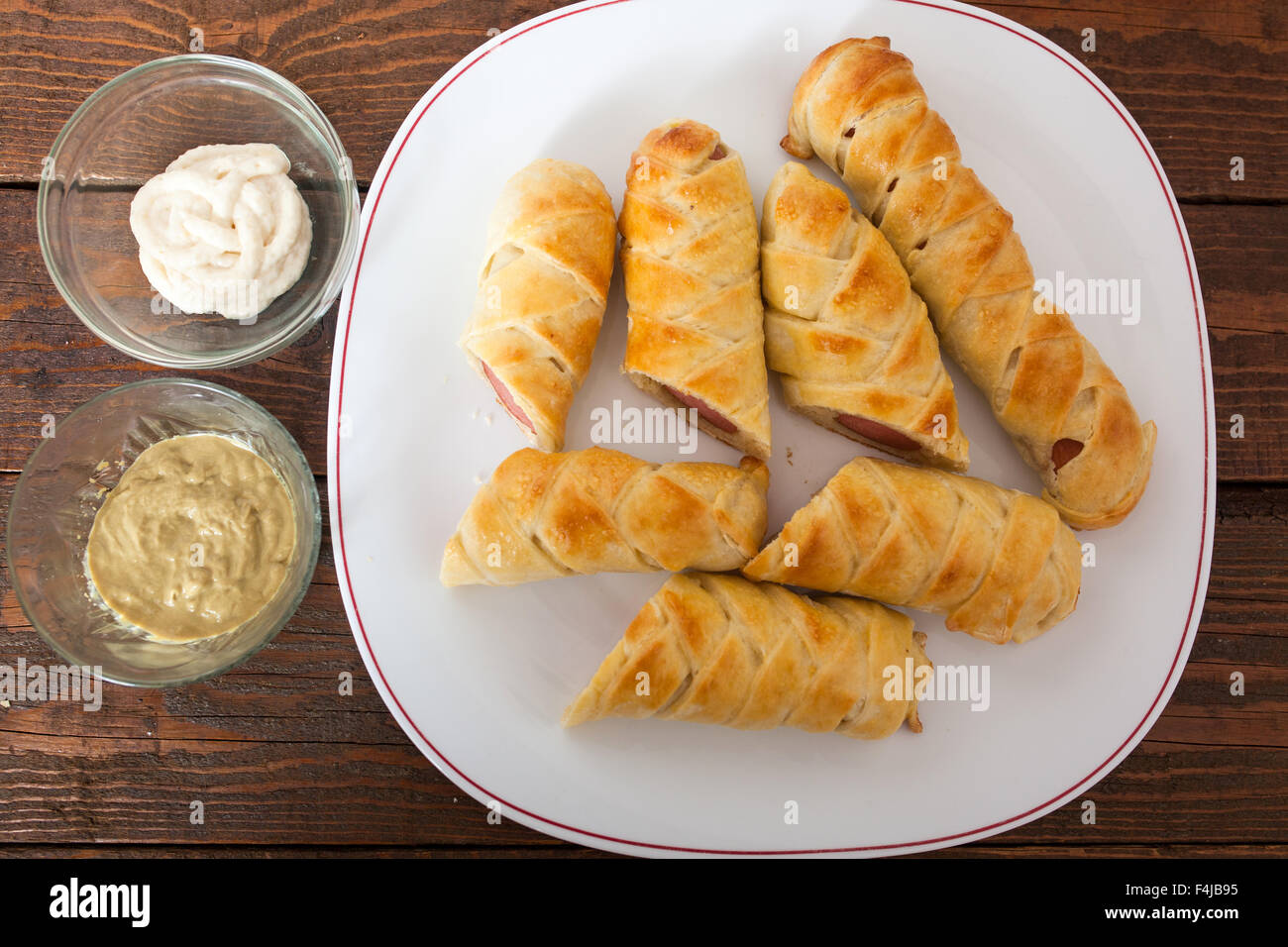 Homemade Sausage Sanck Stock Photo - Alamy