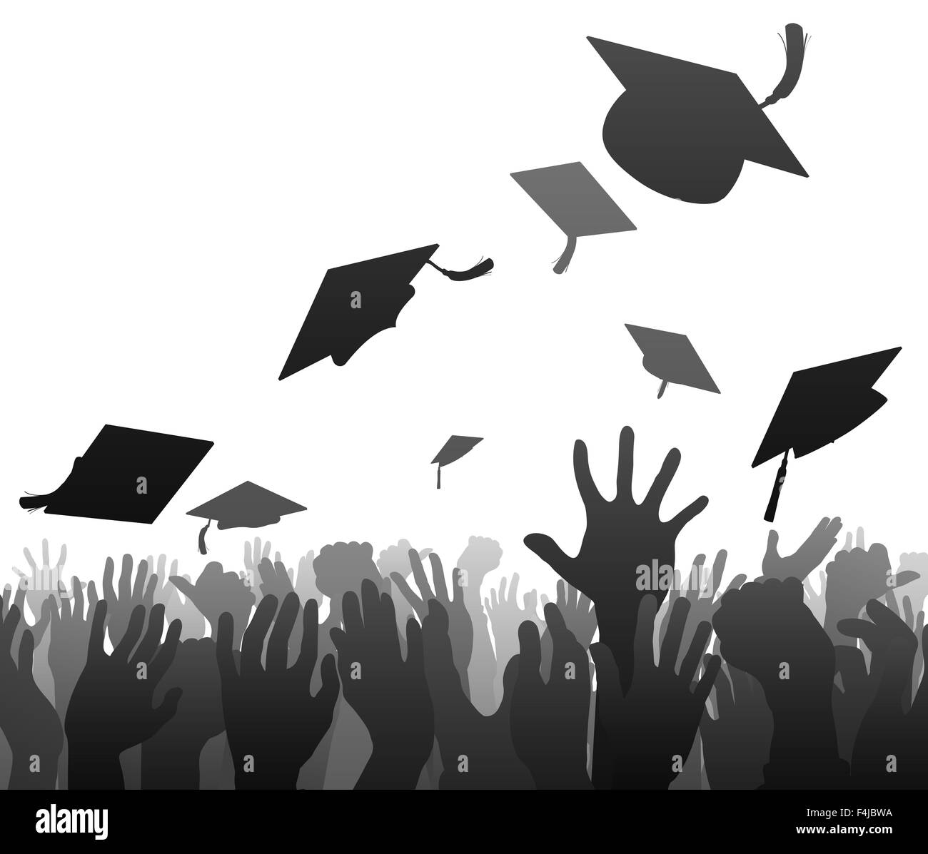 Happy college graduate drawing academic hi-res stock photography and ...
