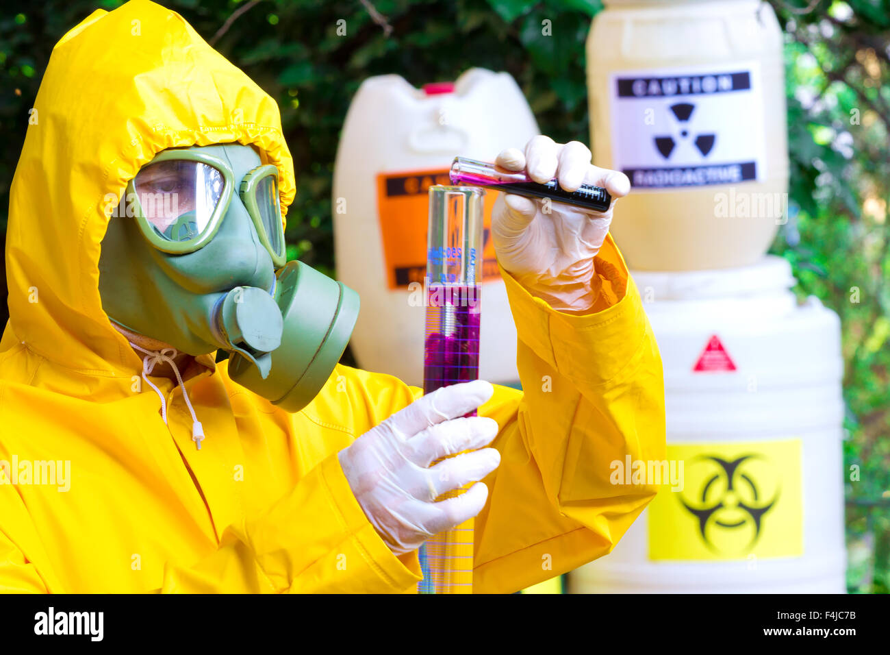 Testing of toxic substances Stock Photo - Alamy
