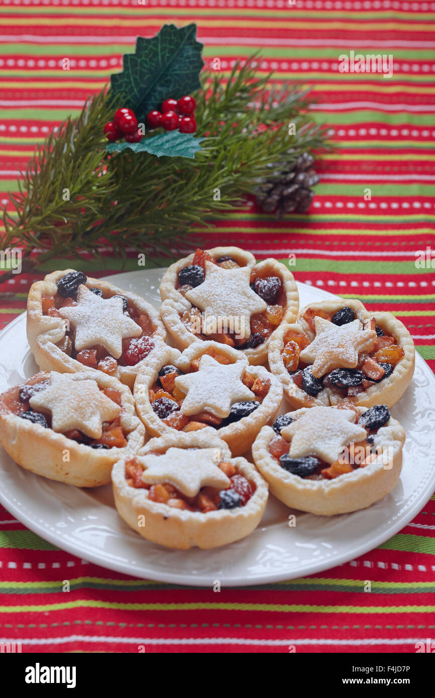 Christmas mince pies Stock Photo - Alamy