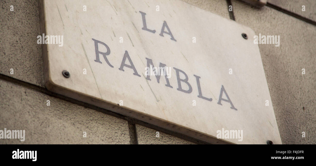 Barcelona la rambla hi-res stock photography and images - Alamy