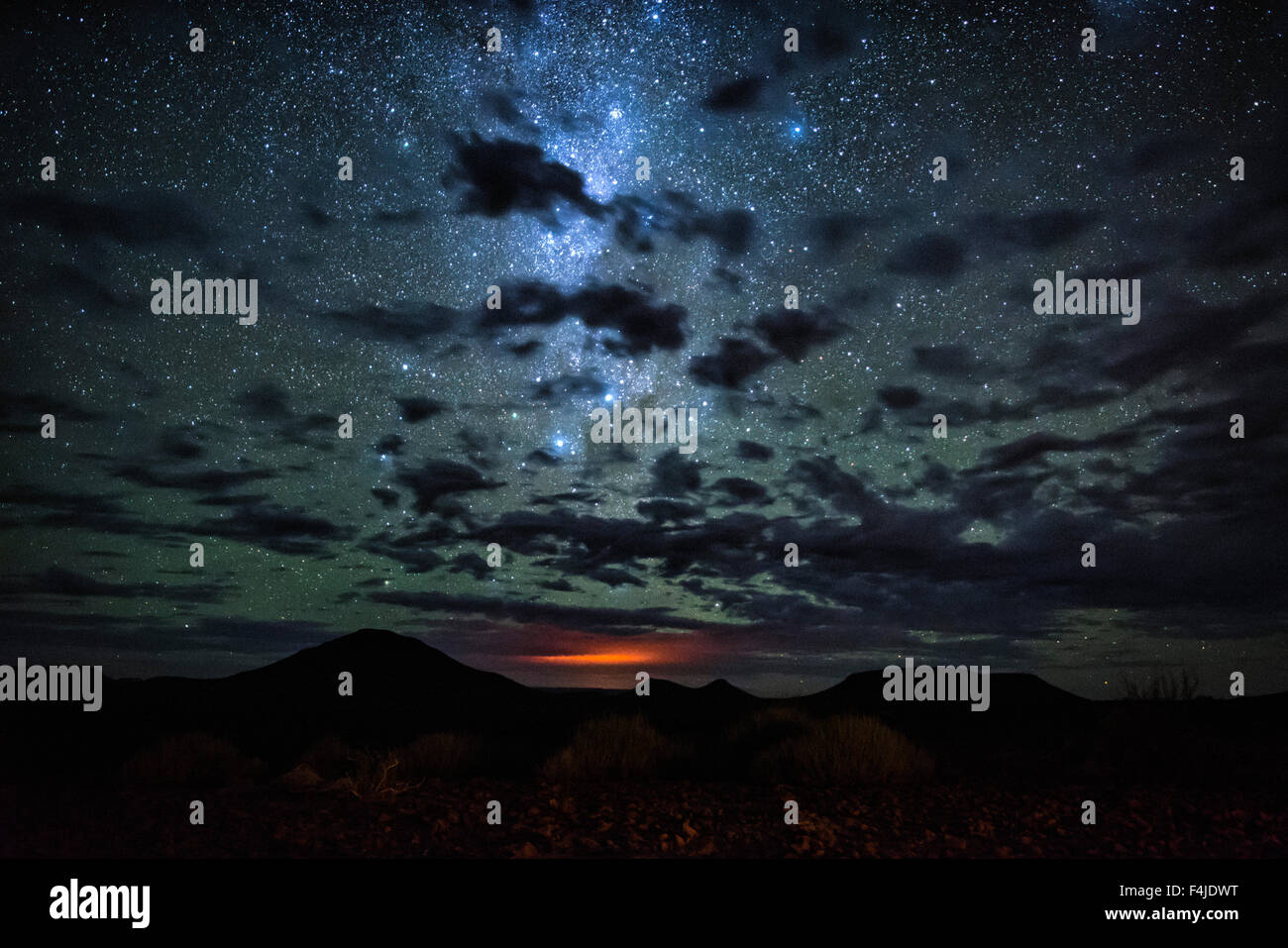Milky way galaxy and stars, Namibia, Africa Stock Photo - Alamy