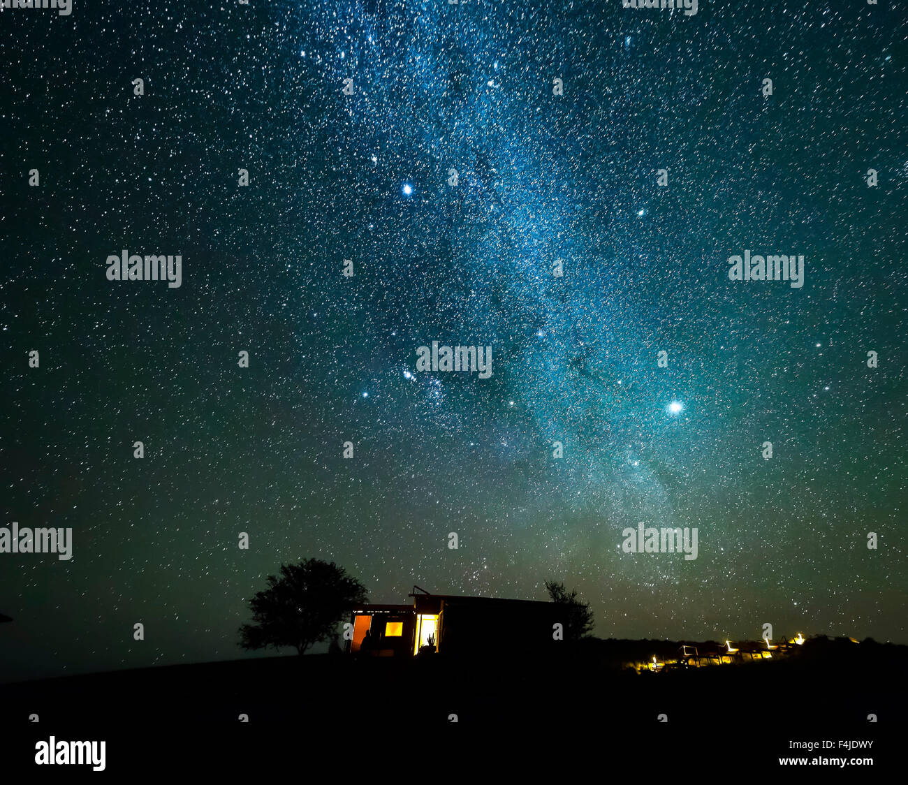 Milky way galaxy africa hi-res stock photography and images - Alamy