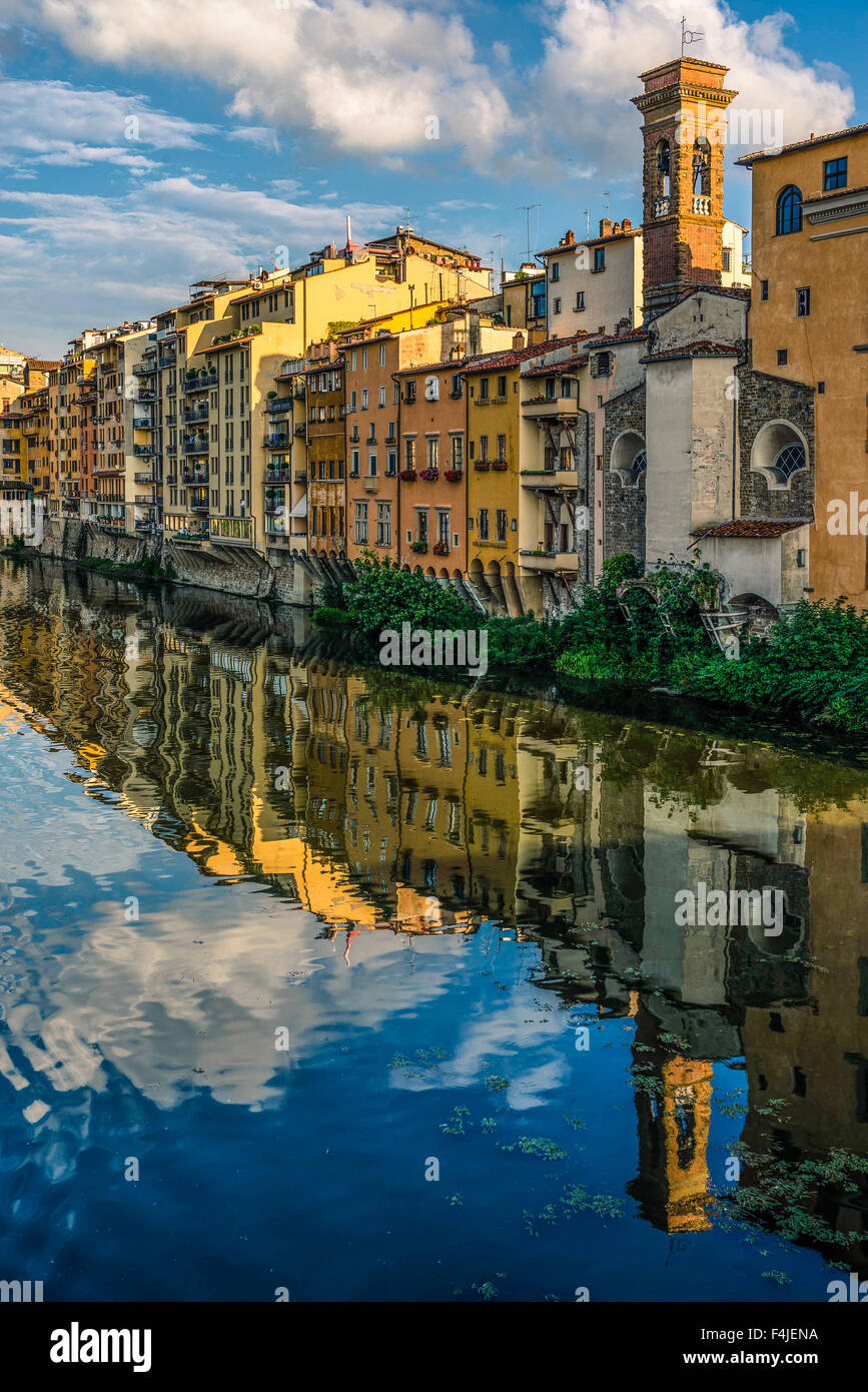 Italy Tuscany Florence -Buildings and structures typical of central ...