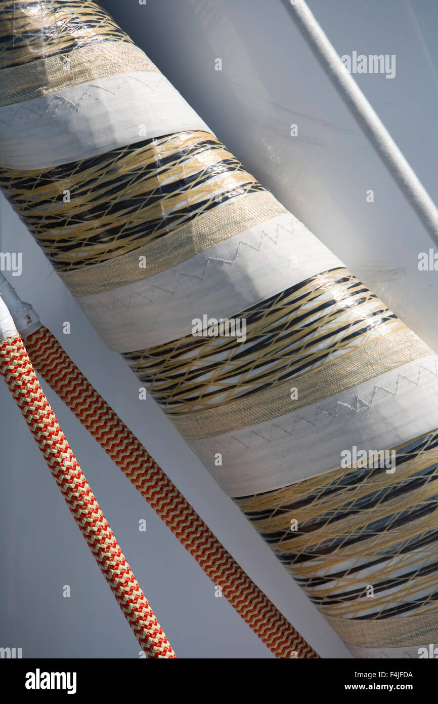 Close-up of sail Stock Photo - Alamy