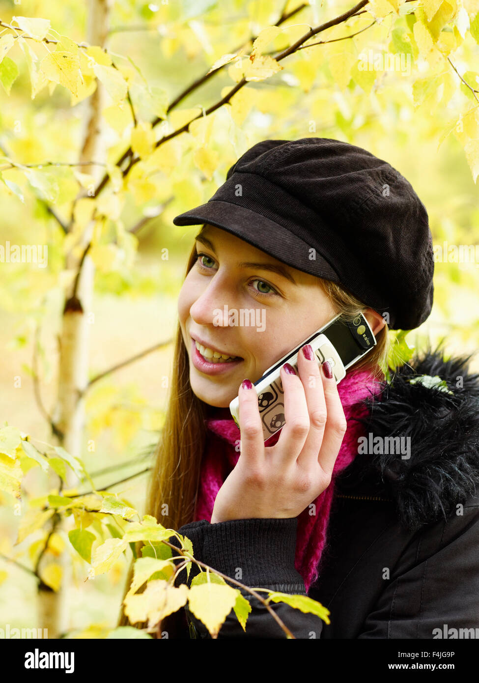 Woman changing color look hi-res stock photography and images - Alamy