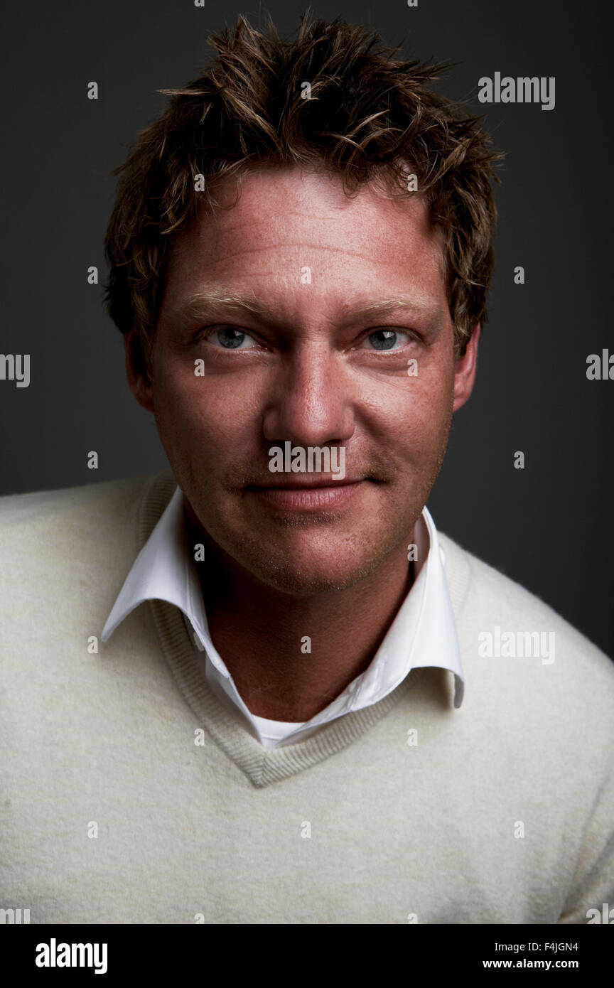 Portrait of adult man Stock Photo - Alamy