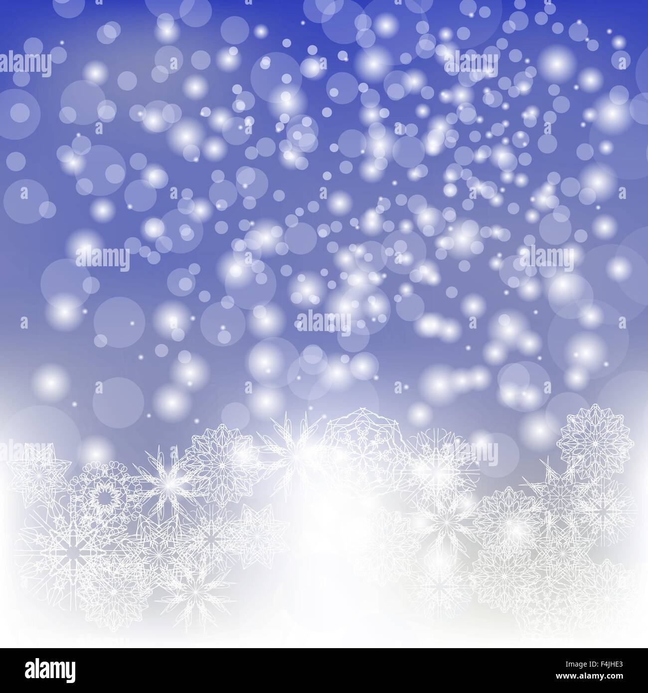Abstract Winter Snow Background Stock Vector Image & Art - Alamy