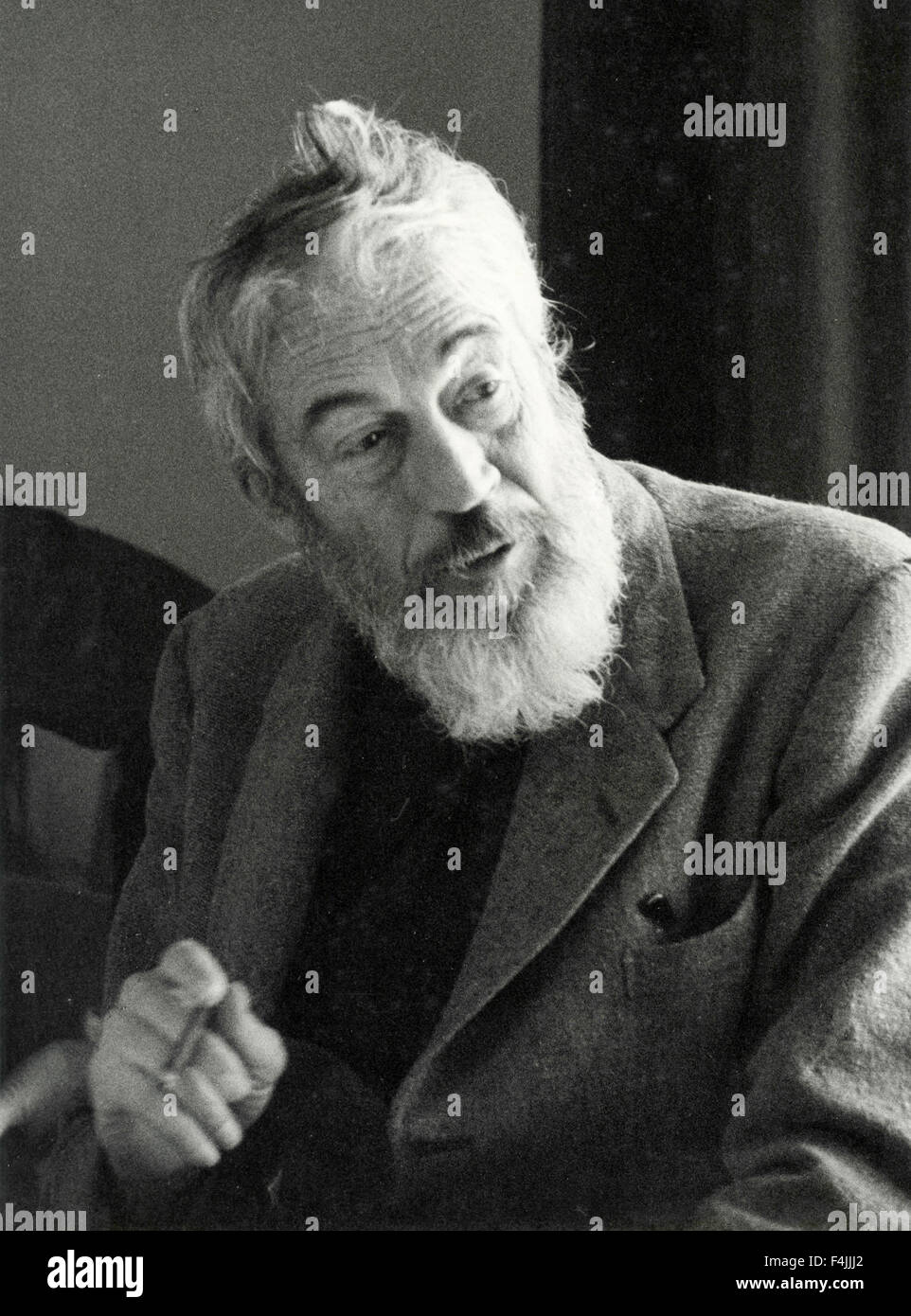 American actor and director John Huston as Noah in the movie "The Bible ...