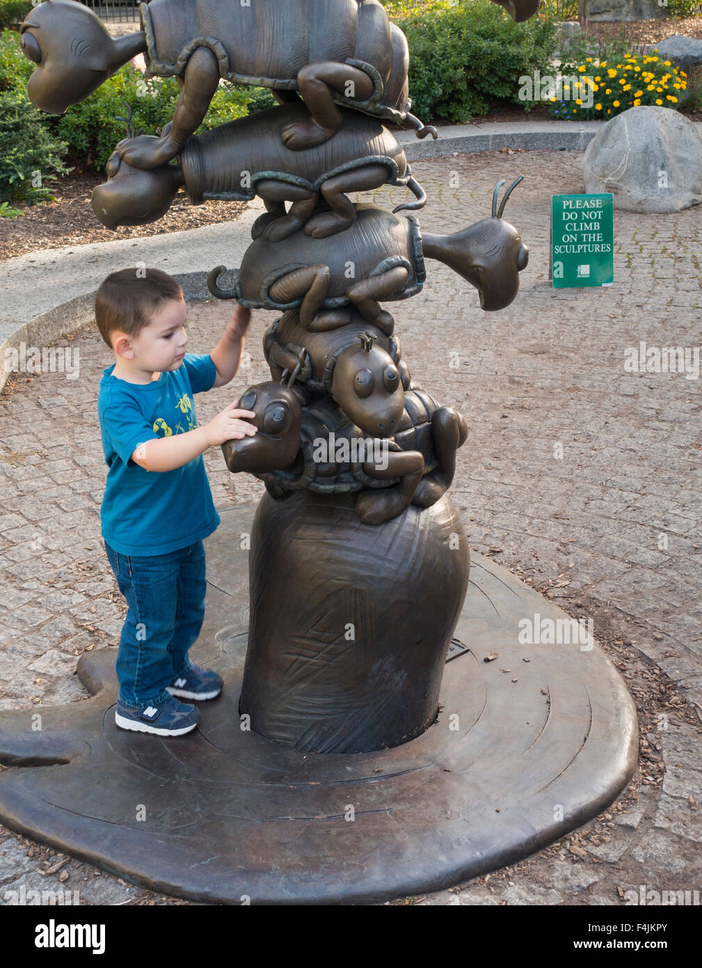 Dr. Seuss National Memorial Sculpture Garden Stock Photo - Alamy