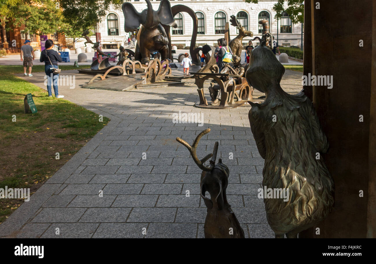 Dr. Seuss National Memorial Sculpture Garden Stock Photo - Alamy
