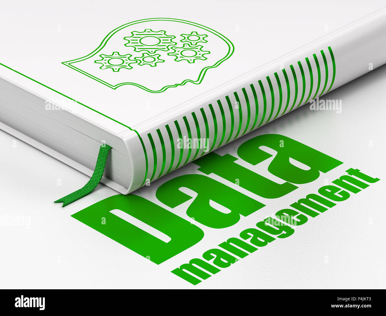 Data concept book gears hi-res stock photography and images - Alamy