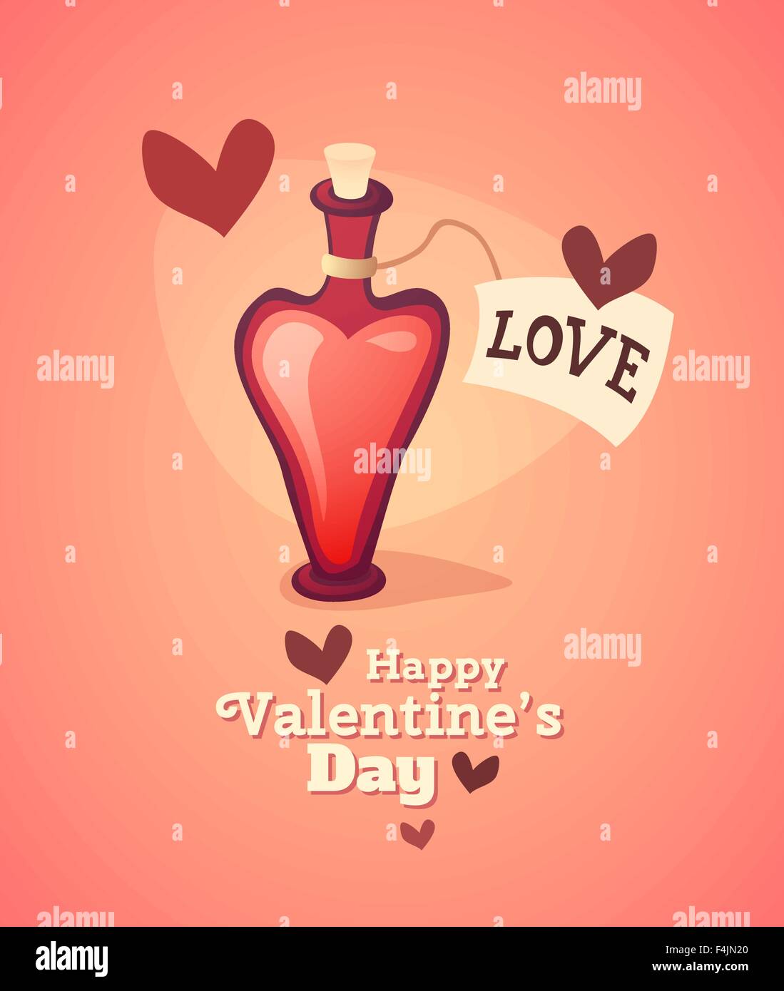 Cartoon love potion icon Stock Vector Images - Alamy