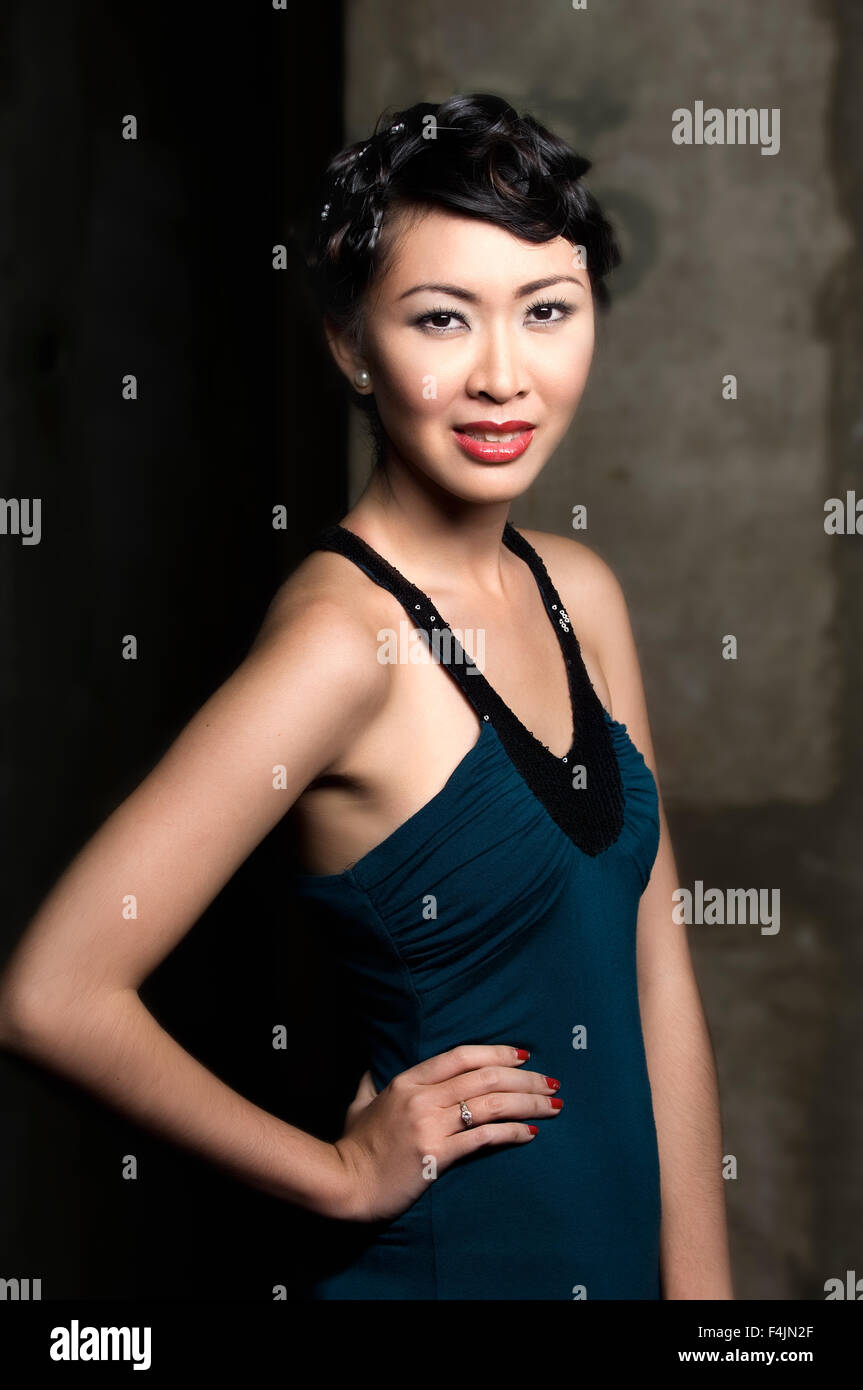 Philippines, portrait of attractive woman Stock Photo - Alamy