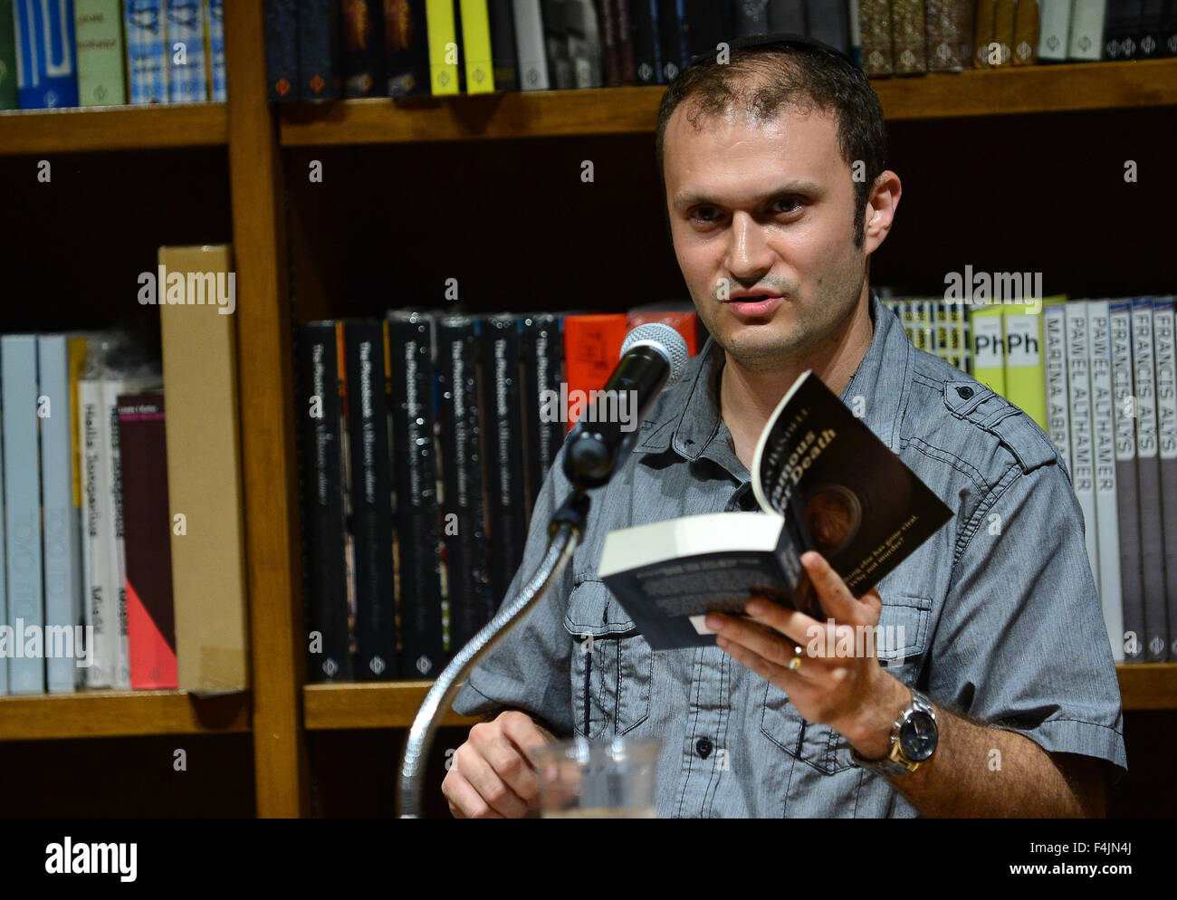 Brian Bandell discusses and signs copies of his book 'Famous After Death' Featuring: Author ...