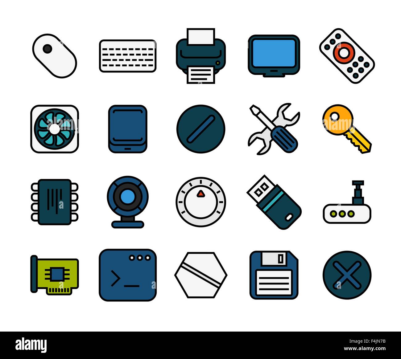 Screw icon logo outline hi-res stock photography and images - Alamy