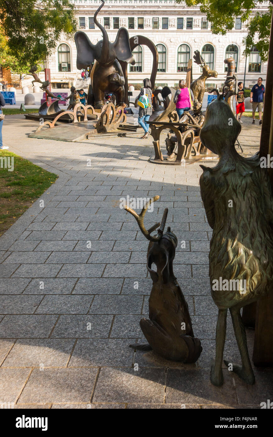 Dr. Seuss National Memorial Sculpture Garden Stock Photo - Alamy